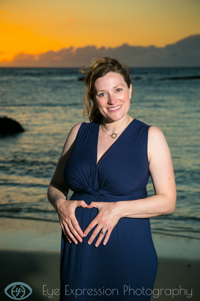 Hawaii Photographer Portrait on the Beach - Eye Expression, Kona, HI